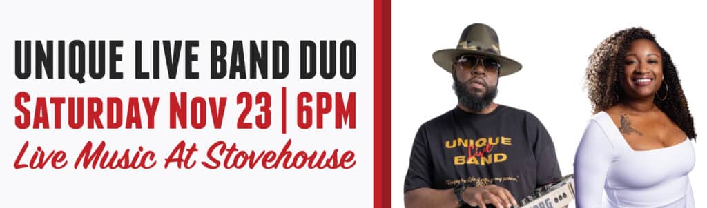 Unique Live Band Duo LIVE at Stovehouse - Stovehouse